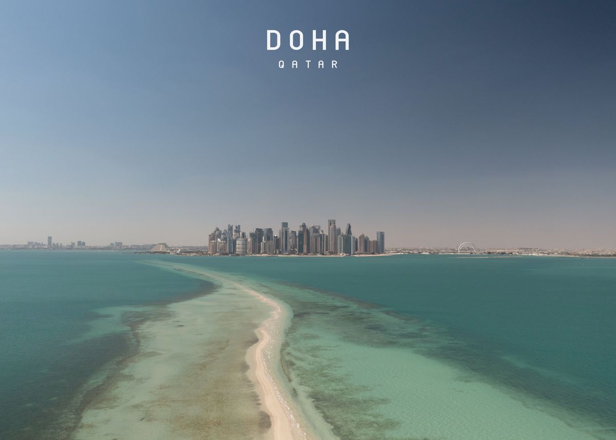 'Doha ' Poster by Travel Addict | Displate