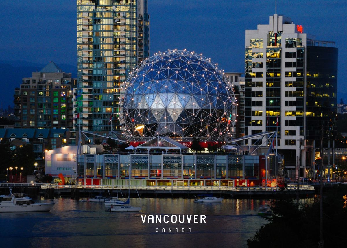 'Vancouver ' Poster by Explore Universe | Displate