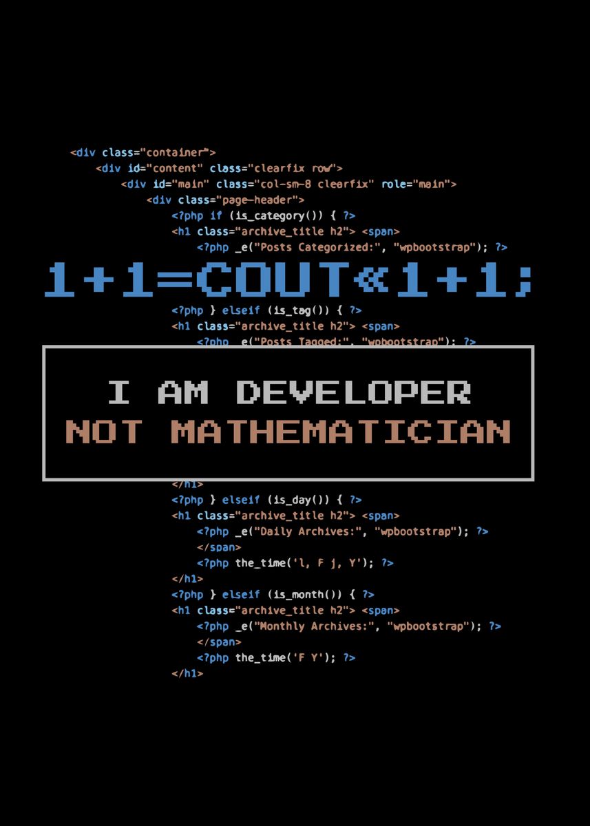 'Coding' Poster, picture, metal print, paint by Cool Till Death | Displate