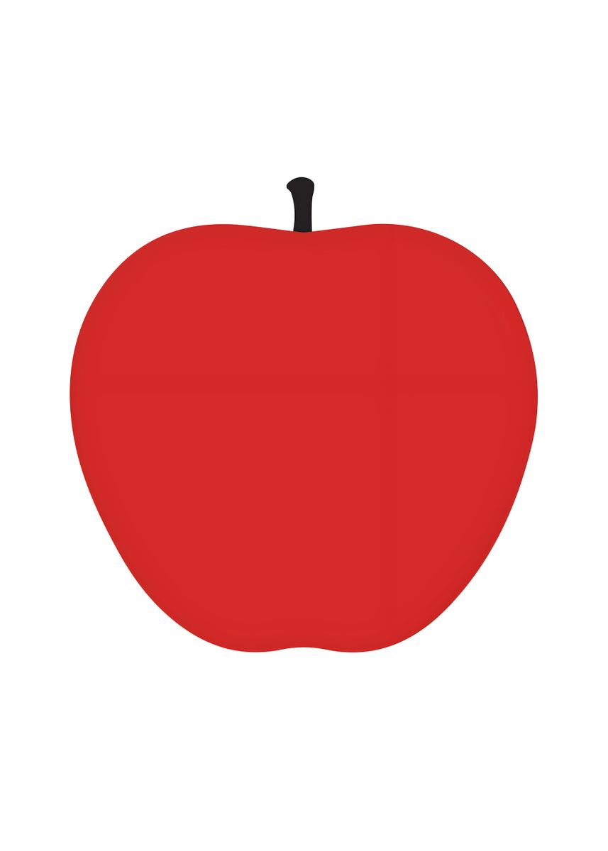 'Apple Enzo Mari 1965' Poster, picture, metal print, paint by Izu ...