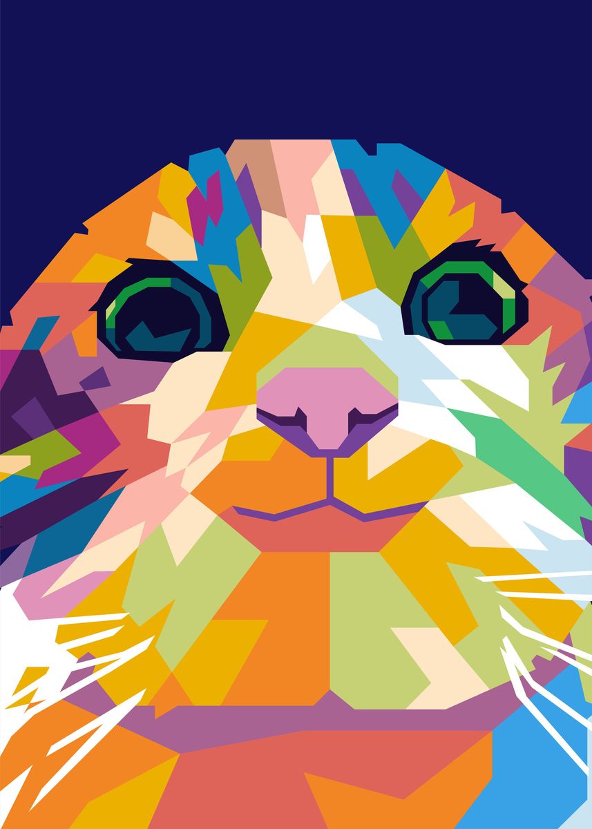 'Smilling Cat Meme' Poster by Muifatin | Displate