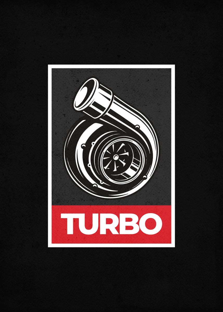 'Turbocharger car exhaust ' Poster, picture, metal print, paint by Uber ...
