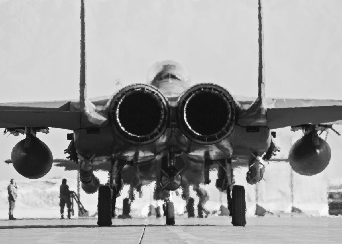 'Pre flight preparation' Poster by Sam Brady | Displate