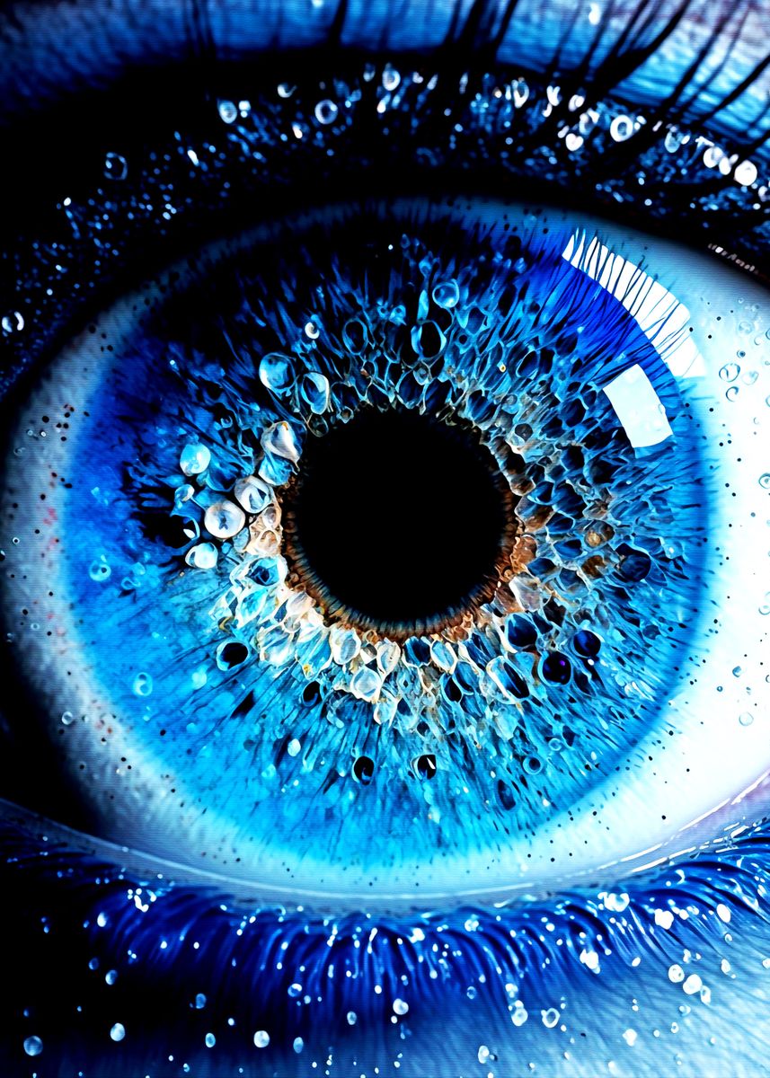 'Eye Fantasy' Poster by Duong Huy | Displate