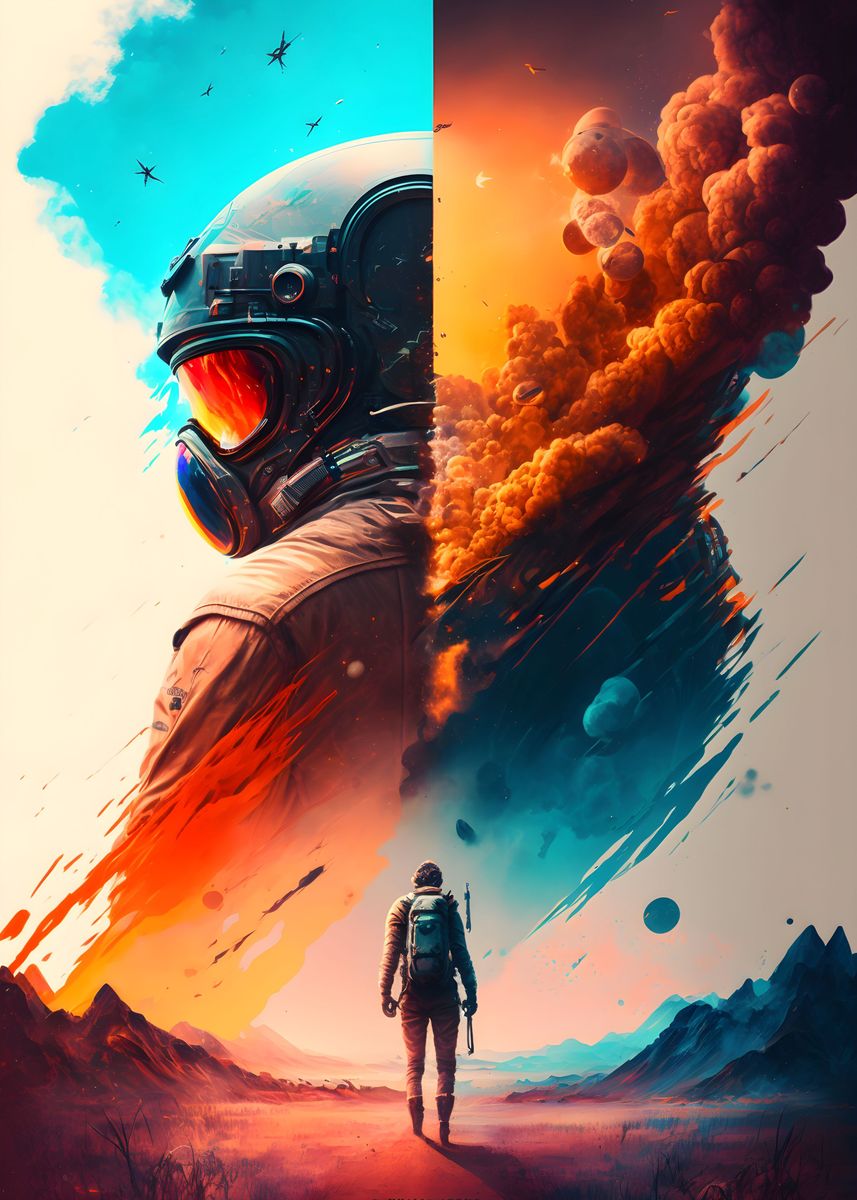 'Fallen Soldier' Poster by Maël Sterlin | Displate