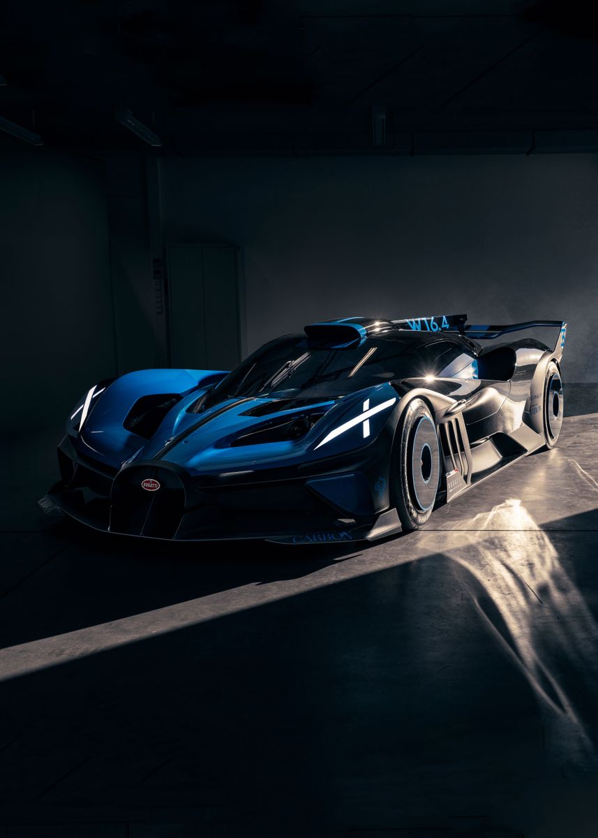 'Bugatti Bolide' Poster, picture, metal print, paint by Lai Majnun ...