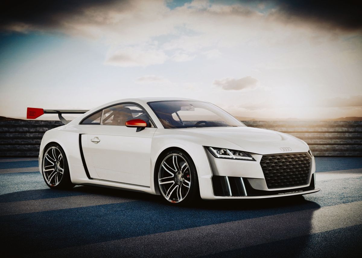 'audi' Poster by Wolf Einstein | Displate