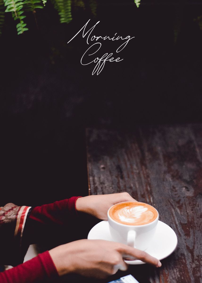 'Morning Coffee ' Poster, picture, metal print, paint by Big City ...