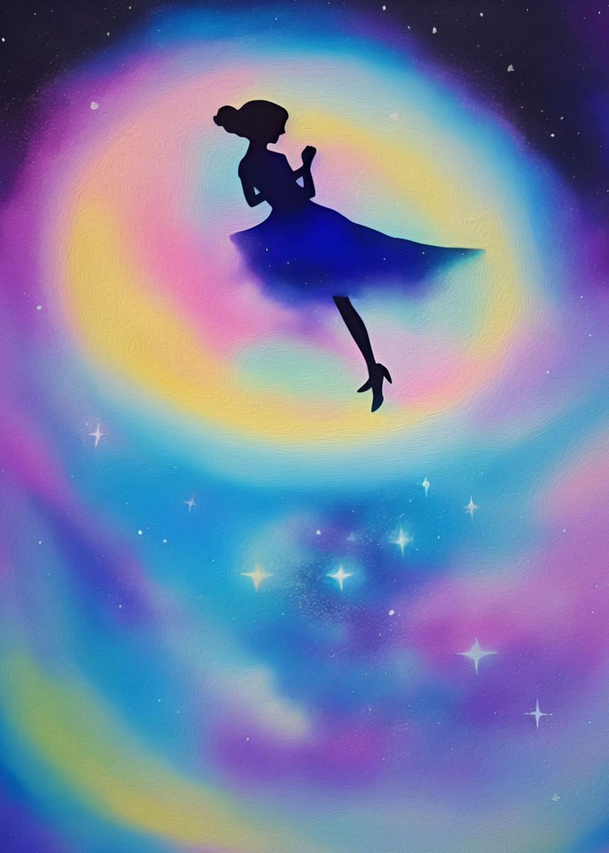 'Dancing In The Light Body' Poster by MONLart | Displate