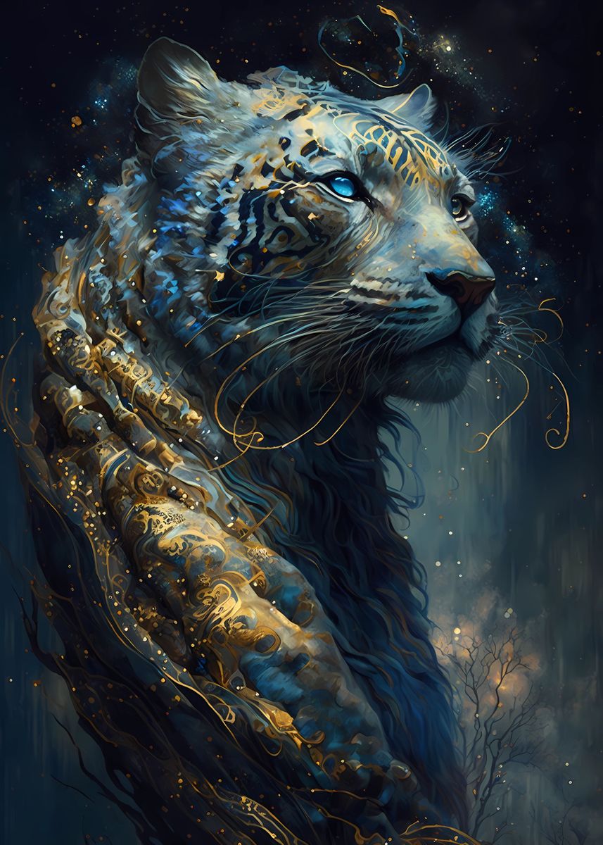 'Tiger' Poster by Teddy Studio | Displate