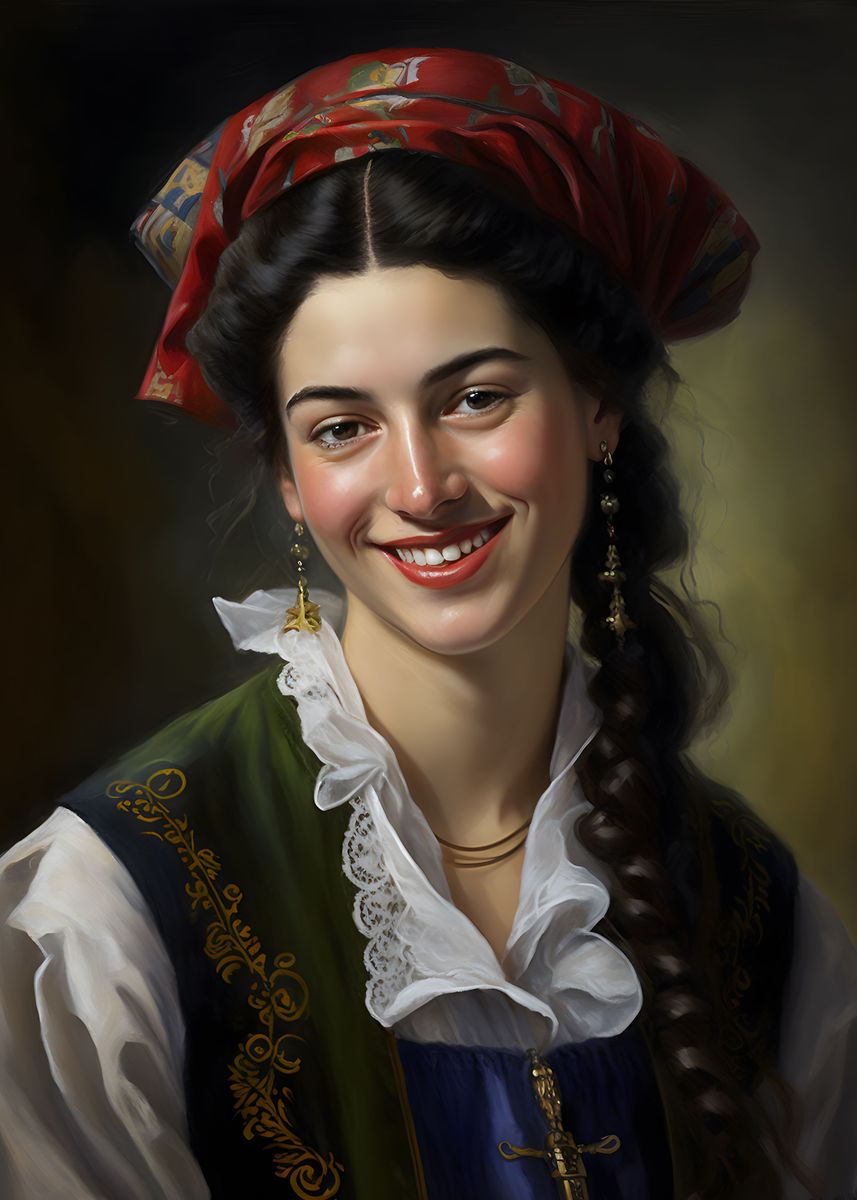 'Basque Beauty' Poster, picture, metal print, paint by Artyst Box ...