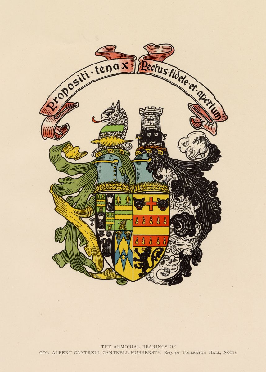 'Armorial bearing' Poster, picture, metal print, paint by VintageVoyage ...