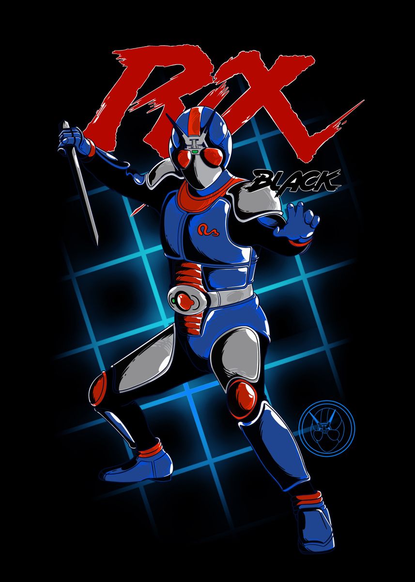 'Kamen Rider Rx Bio' Poster by ArtThree Studio | Displate