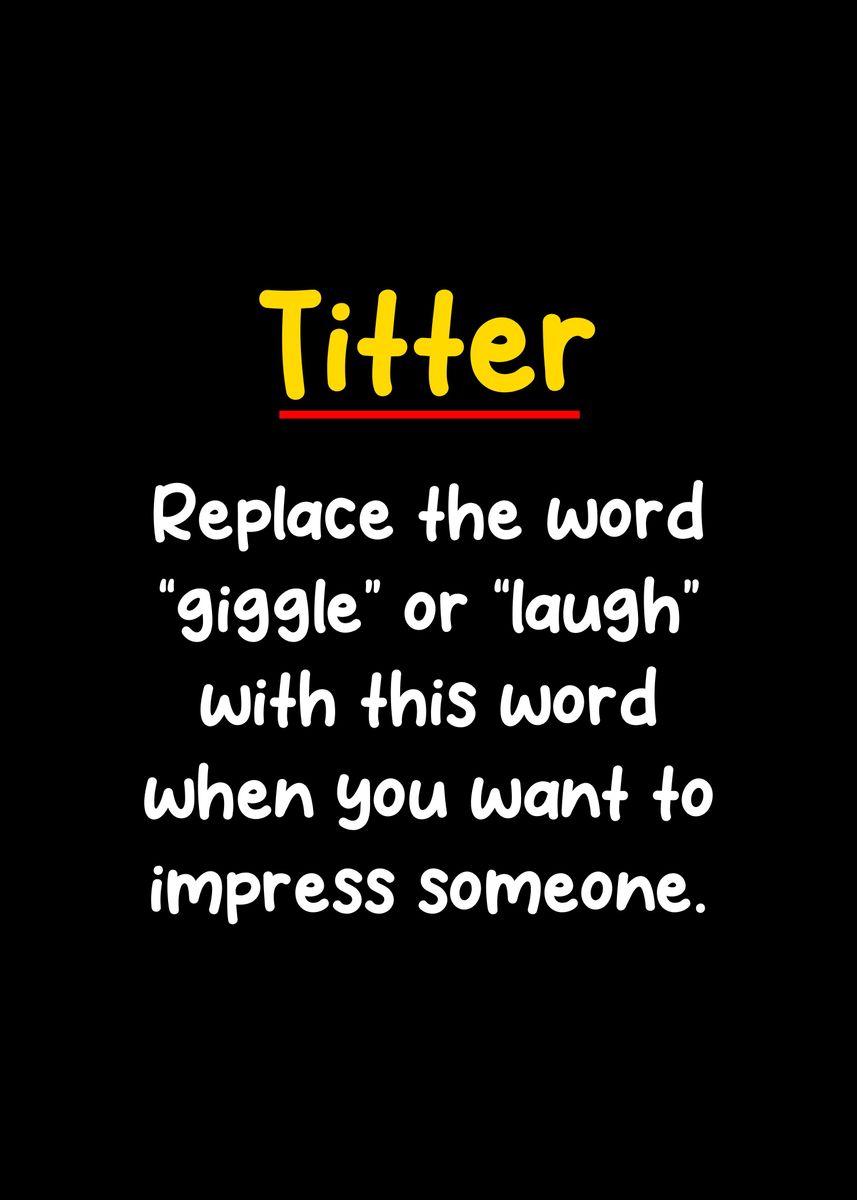 'funny motivational ' Poster by Lunzii Art | Displate