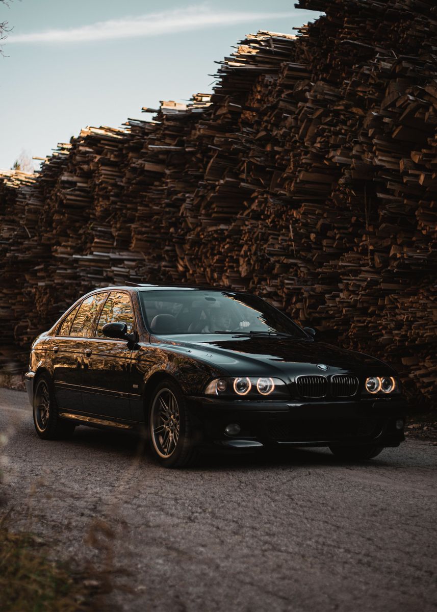 'BMW 5 Series E39' Poster, picture, metal print, paint by Ma Chan ...