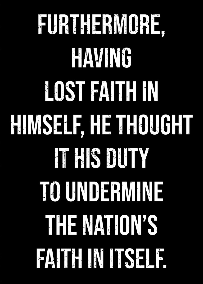 'Funny Faith Demotivation' Poster, picture, metal print, paint by ...