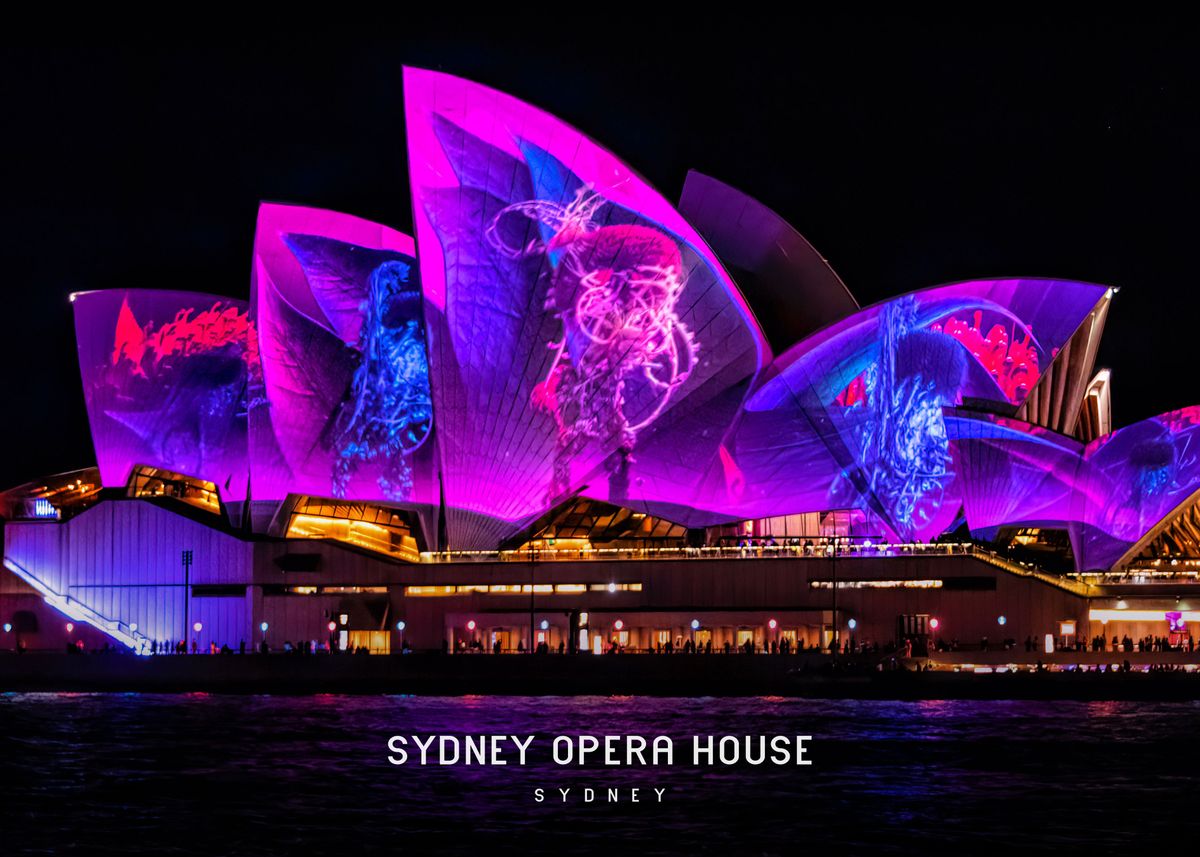'Sydney Opera House ' Poster by Explore Universe | Displate