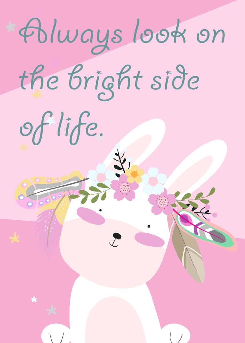 'Cute quotes ' Poster, picture, metal print, paint by Queensy Collin ...