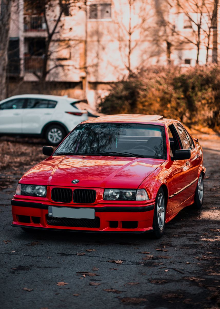 'BMW 3 Series' Poster, picture, metal print, paint by Ma Chan | Displate