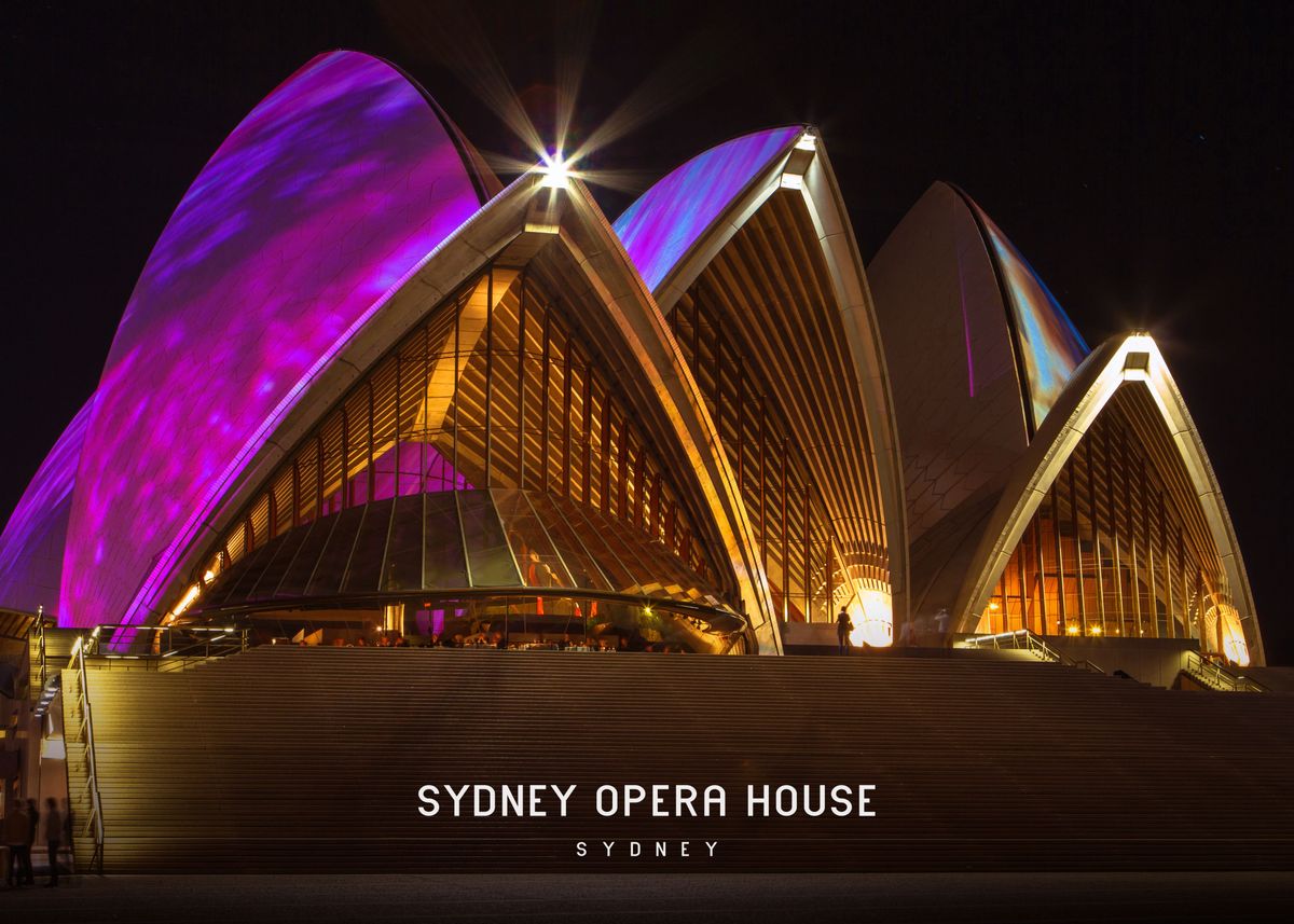 'Sydney Opera House ' Poster by Explore Universe | Displate