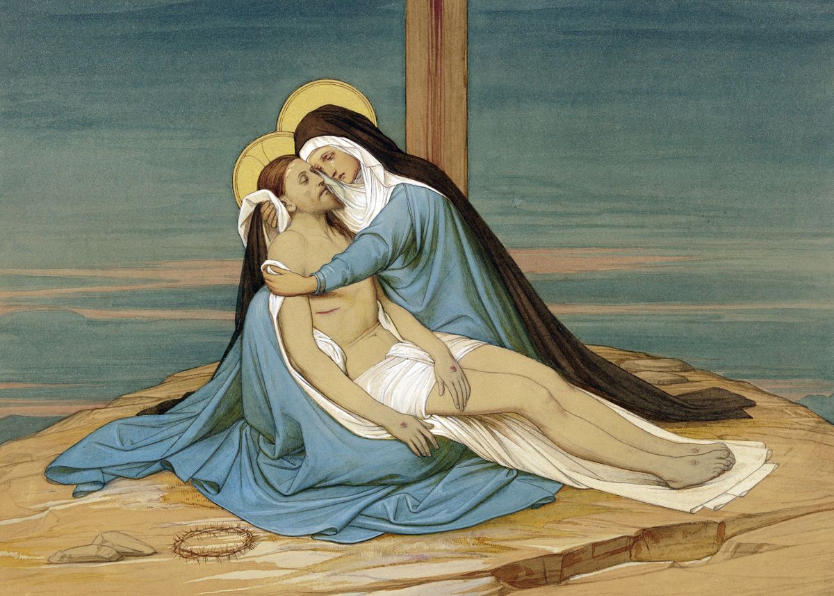 'Pieta ' Poster by tony4urban | Displate