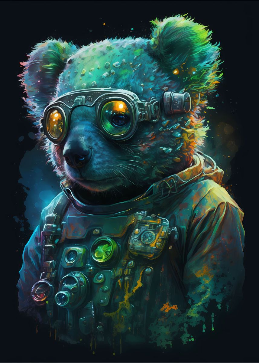 'Koala' Poster by Teddy Studio | Displate