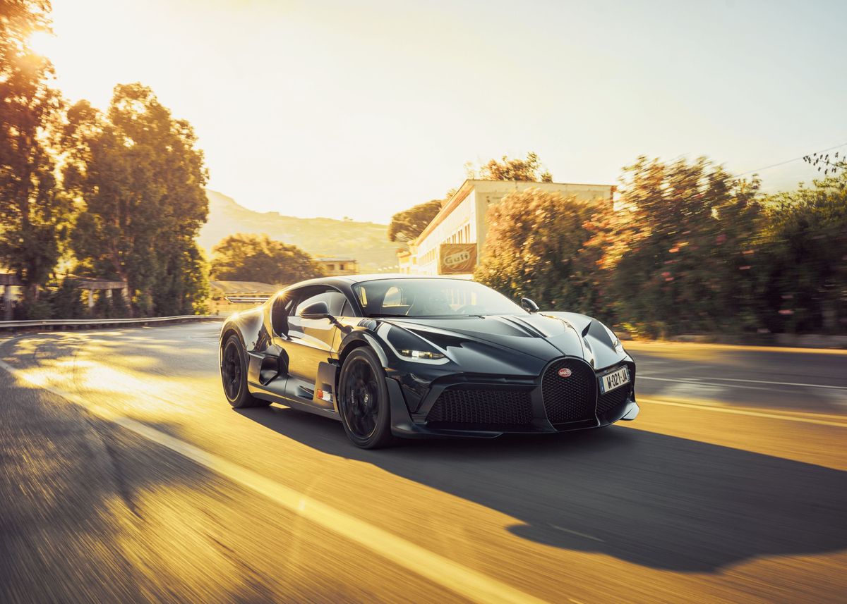 'Bugatti Divo' Poster by Erikk act | Displate