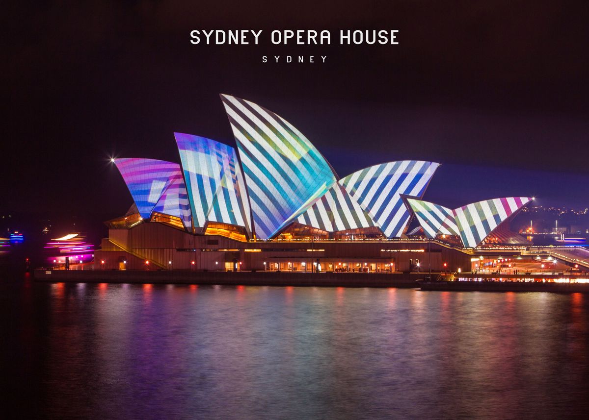 'Sydney Opera House ' Poster by Explore Universe | Displate