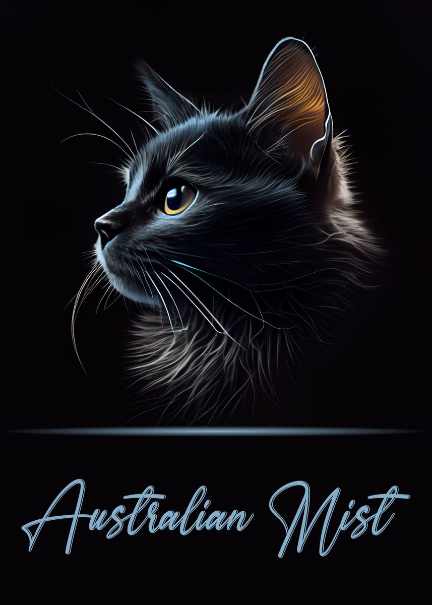 'Australian Mist' Poster, picture, metal print, paint by Artistic ...