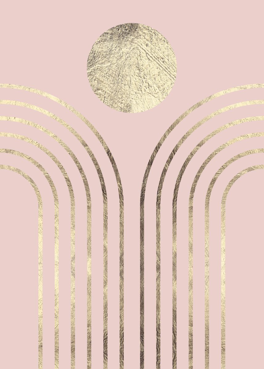 'Simple and minimal 9' Poster, picture, metal print, paint by Vitor ...