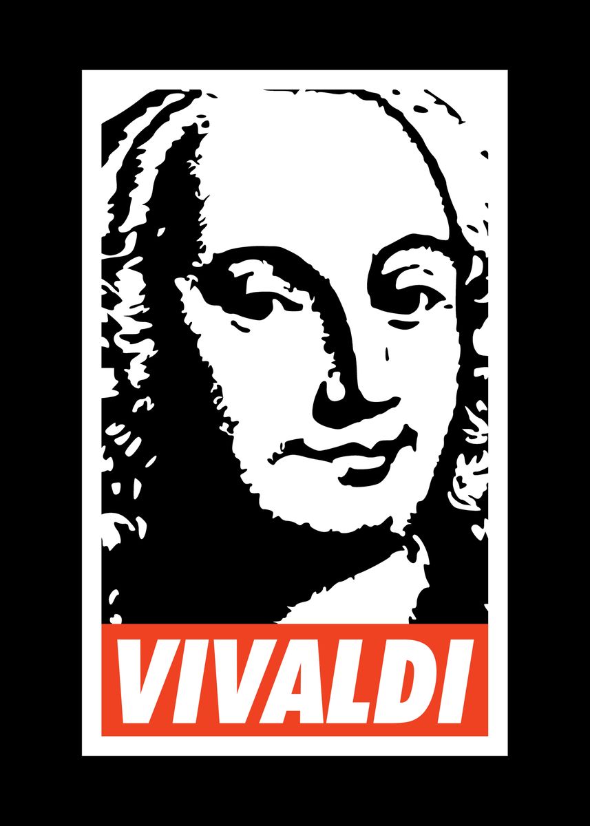 'Vivaldi' Poster, picture, metal print, paint by Filip Hellman | Displate