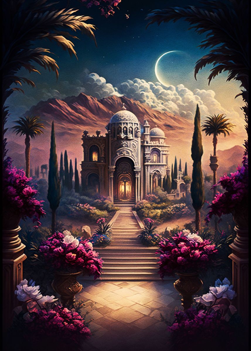 'Kingdom Fantasy' Poster, picture, metal print, paint by Fachrul Abqary ...