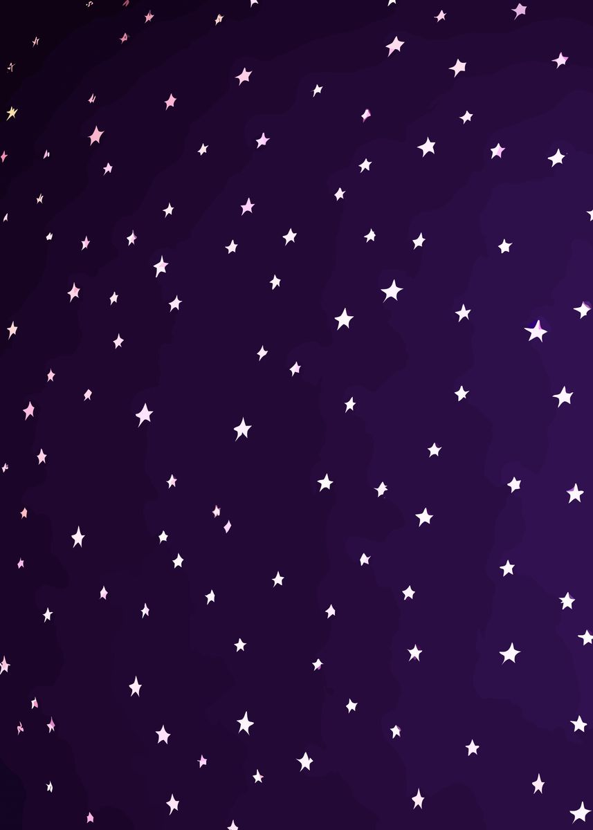 'Cartoon wall art space pur' Poster, picture, metal print, paint by ...