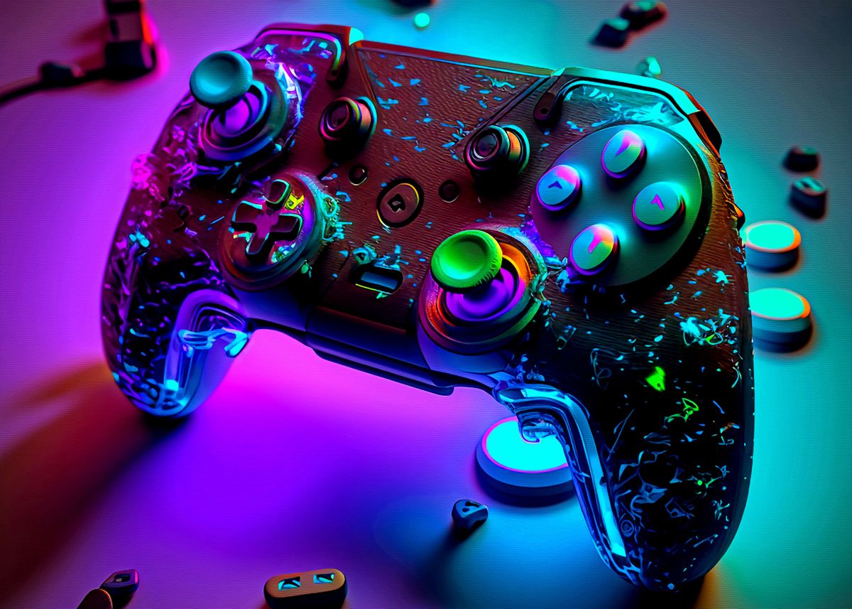 'Game Controller' Poster by khac vinh | Displate