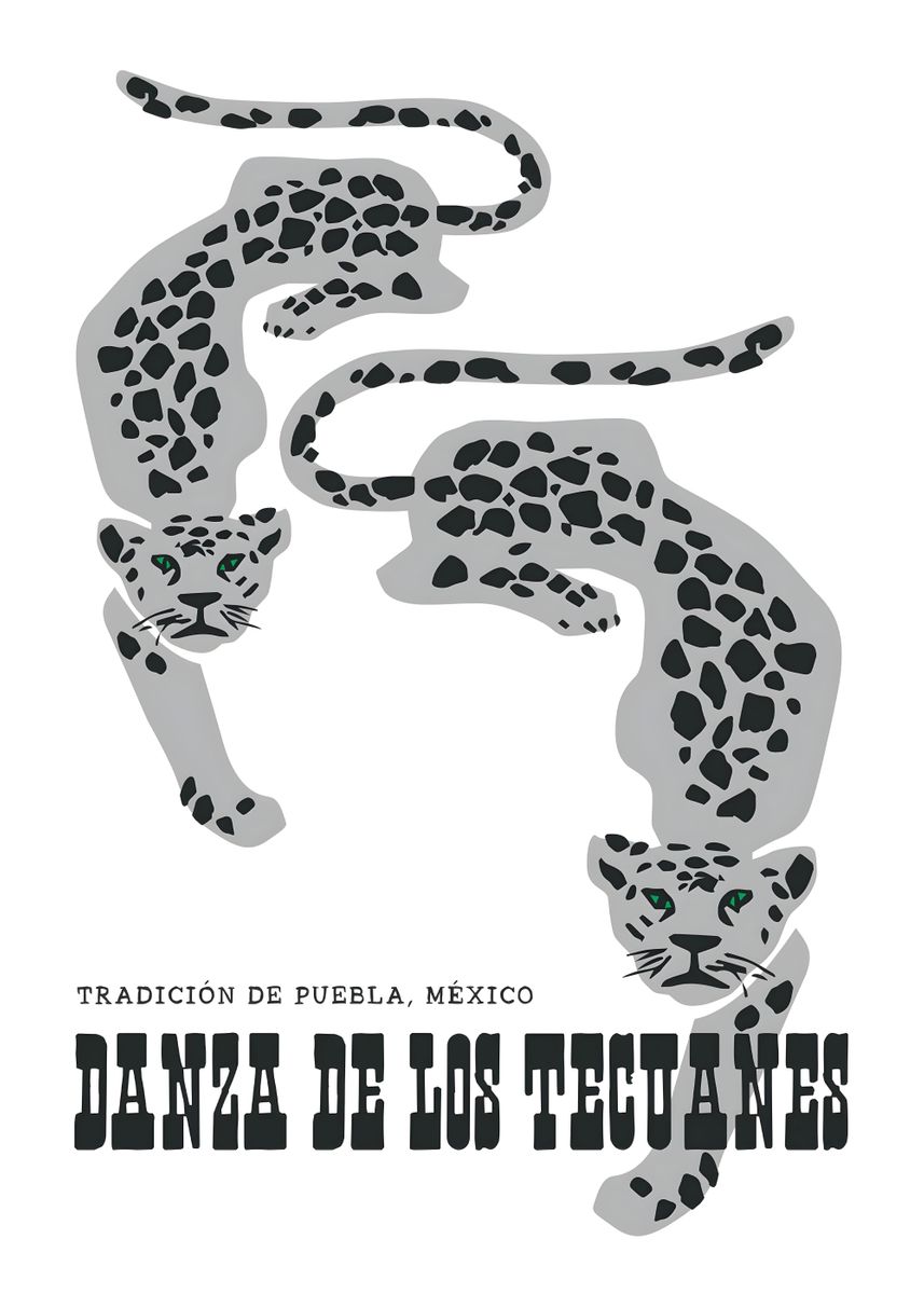 'Danza de los tecuanes' Poster, picture, metal print, paint by Izu ...