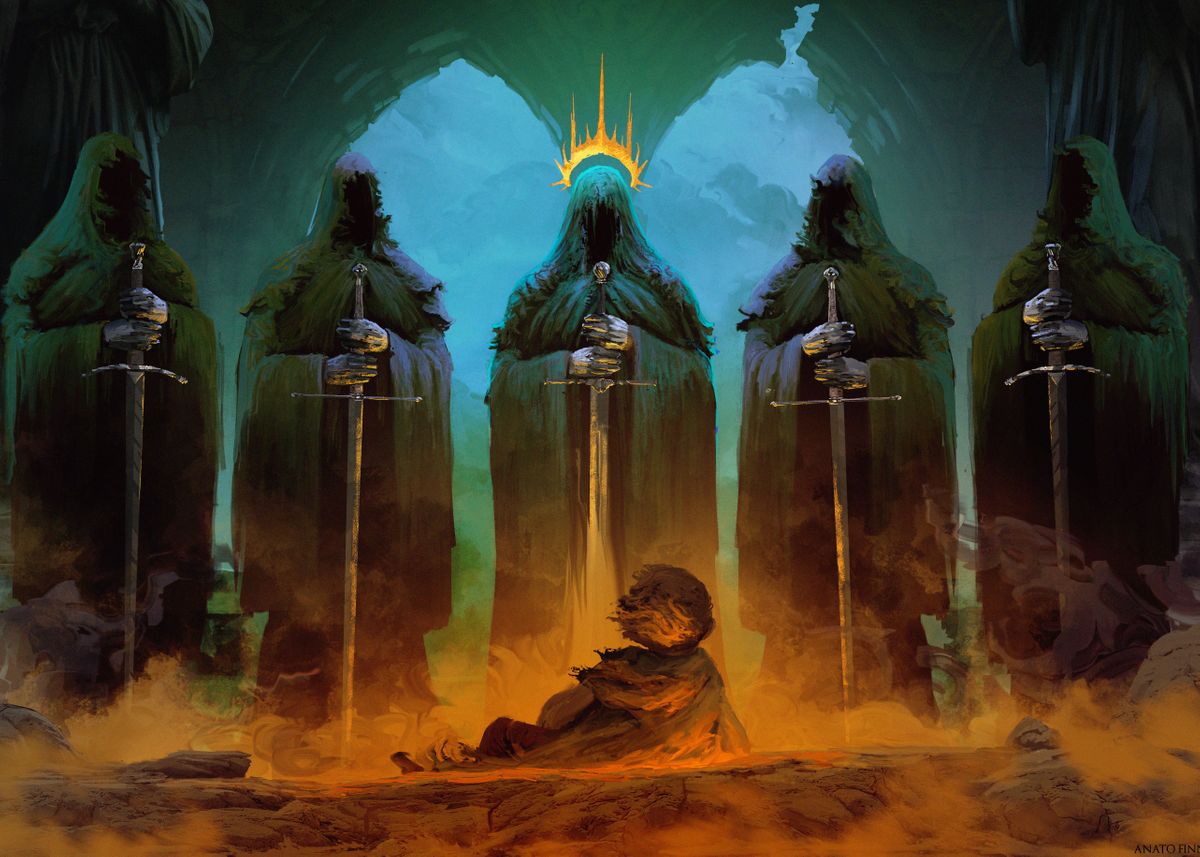 'Five of them' Poster by Anato Finnstark | Displate