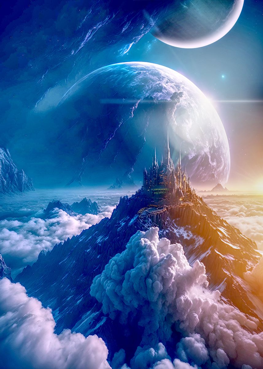 'Alien Kingdom' Poster, picture, metal print, paint by Arts and Minds ...