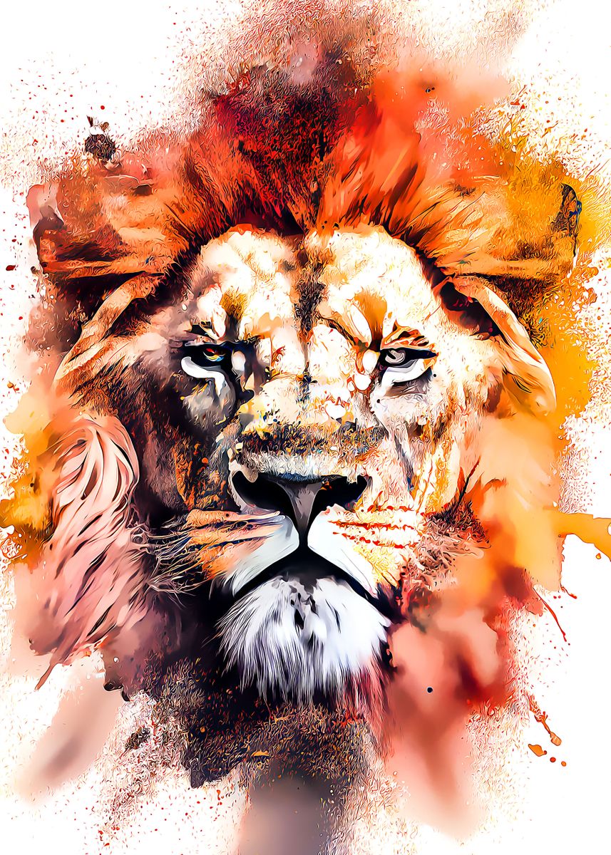'Lion' Poster by set more | Displate