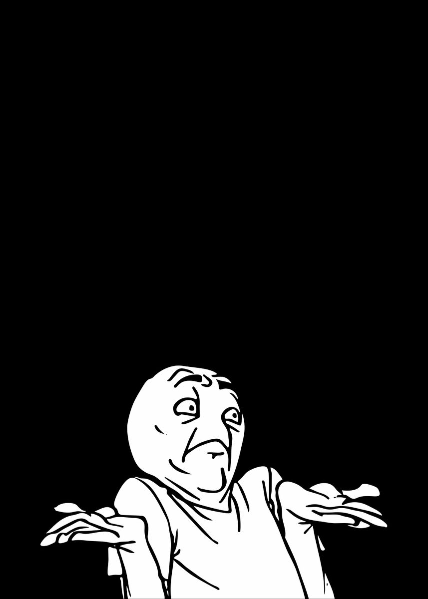 'Meme' Poster, picture, metal print, paint by Popular Collections ...