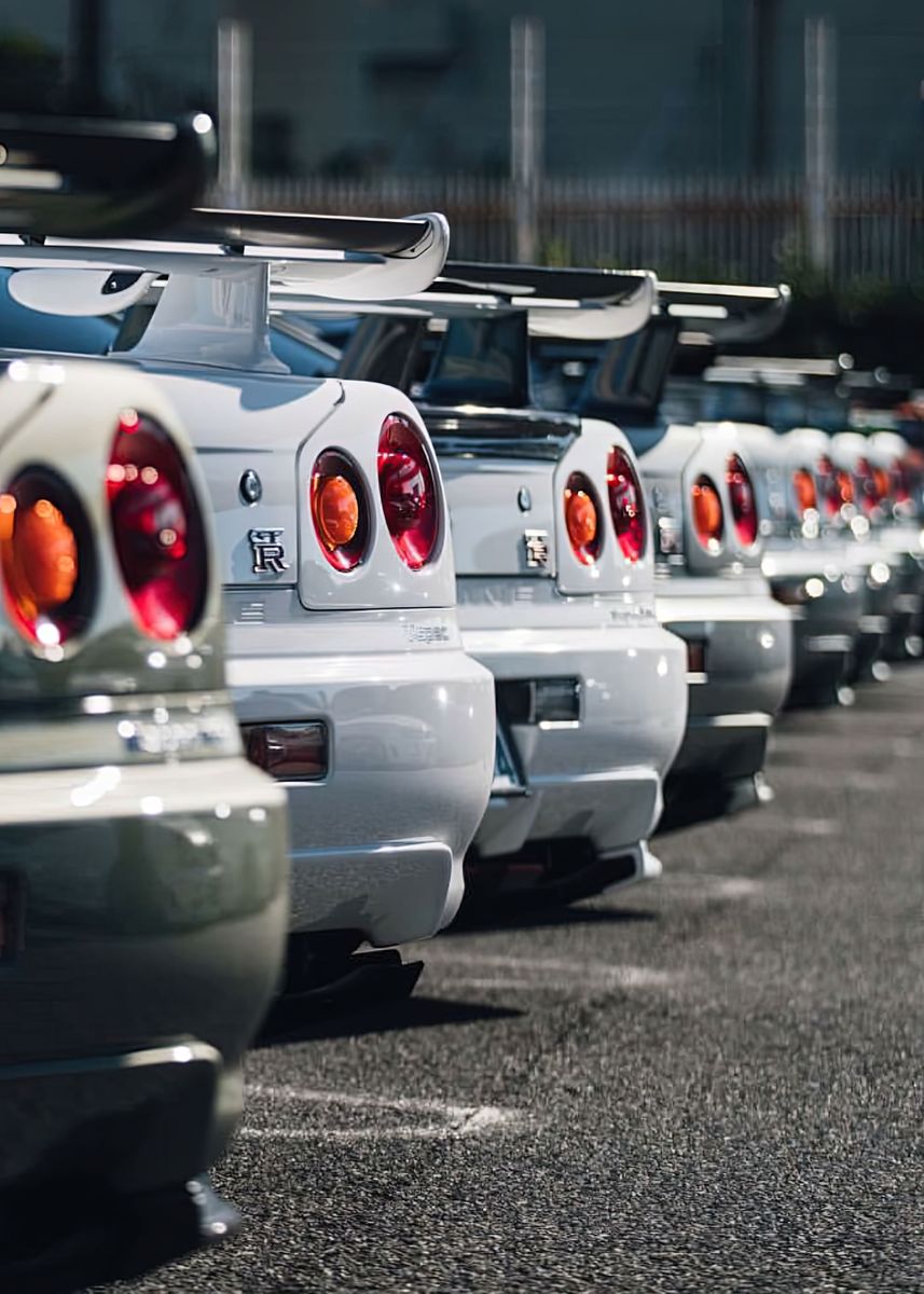 'Nissan GTR' Poster, picture, metal print, paint by askadina shakee ...