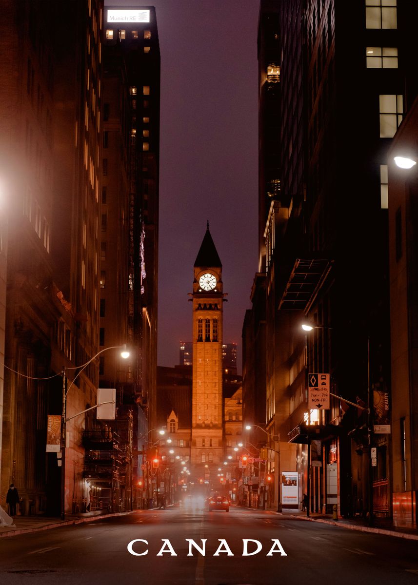 'Canada ' Poster, picture, metal print, paint by Big City | Displate