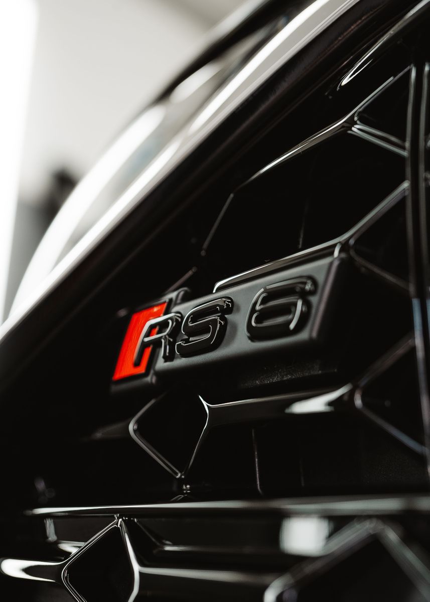 'Audi RS6 V3' Poster, picture, metal print, paint by DM Photography ...