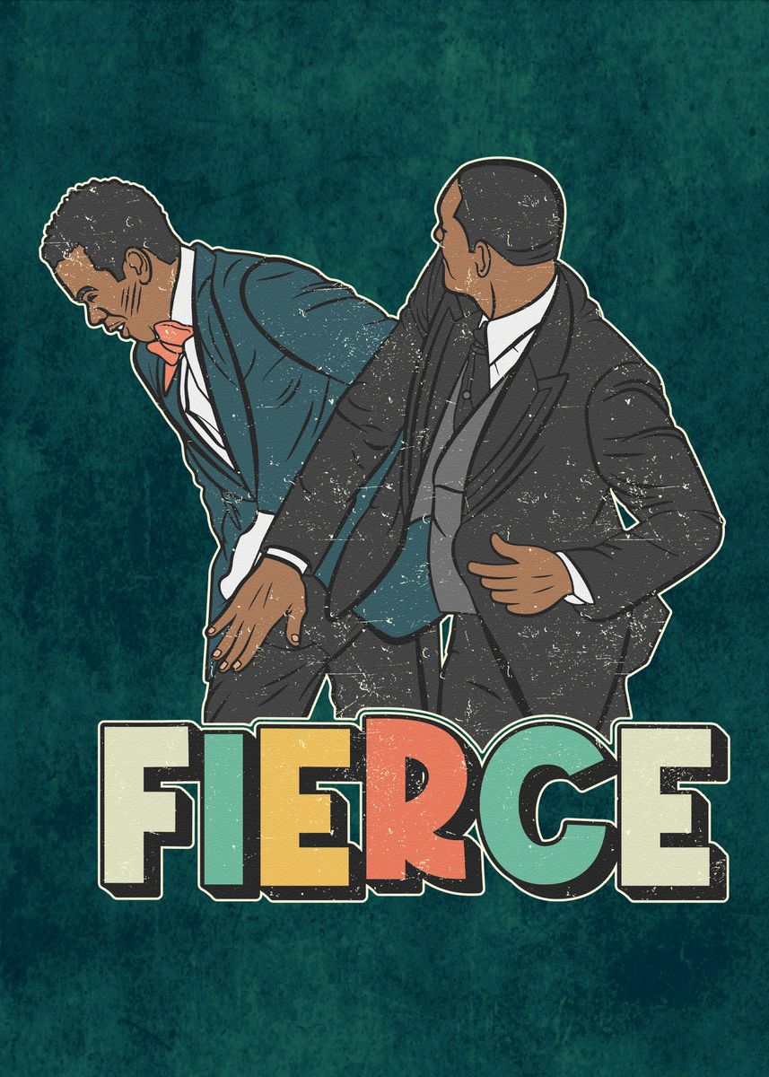 'The Legendary Slap' Poster, picture, metal print, paint by Chase ...