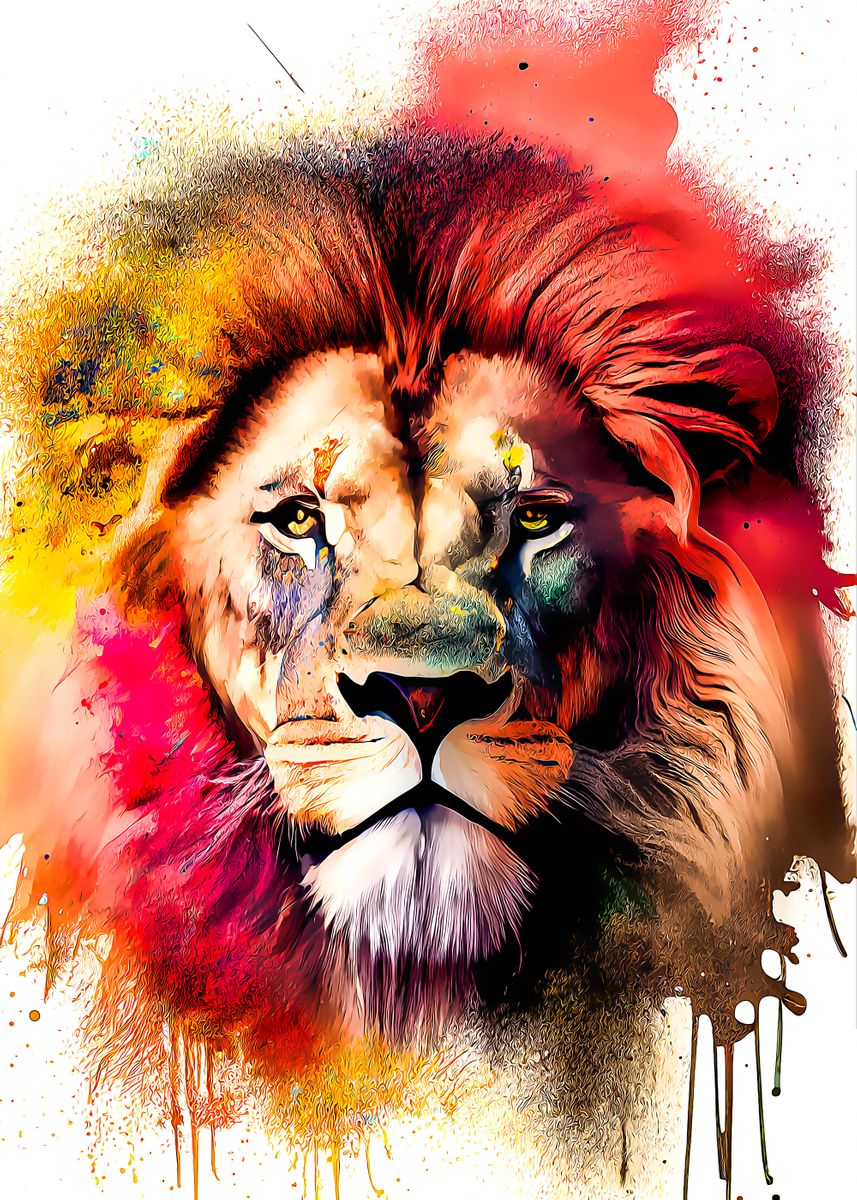 'Lion' Poster by set more | Displate