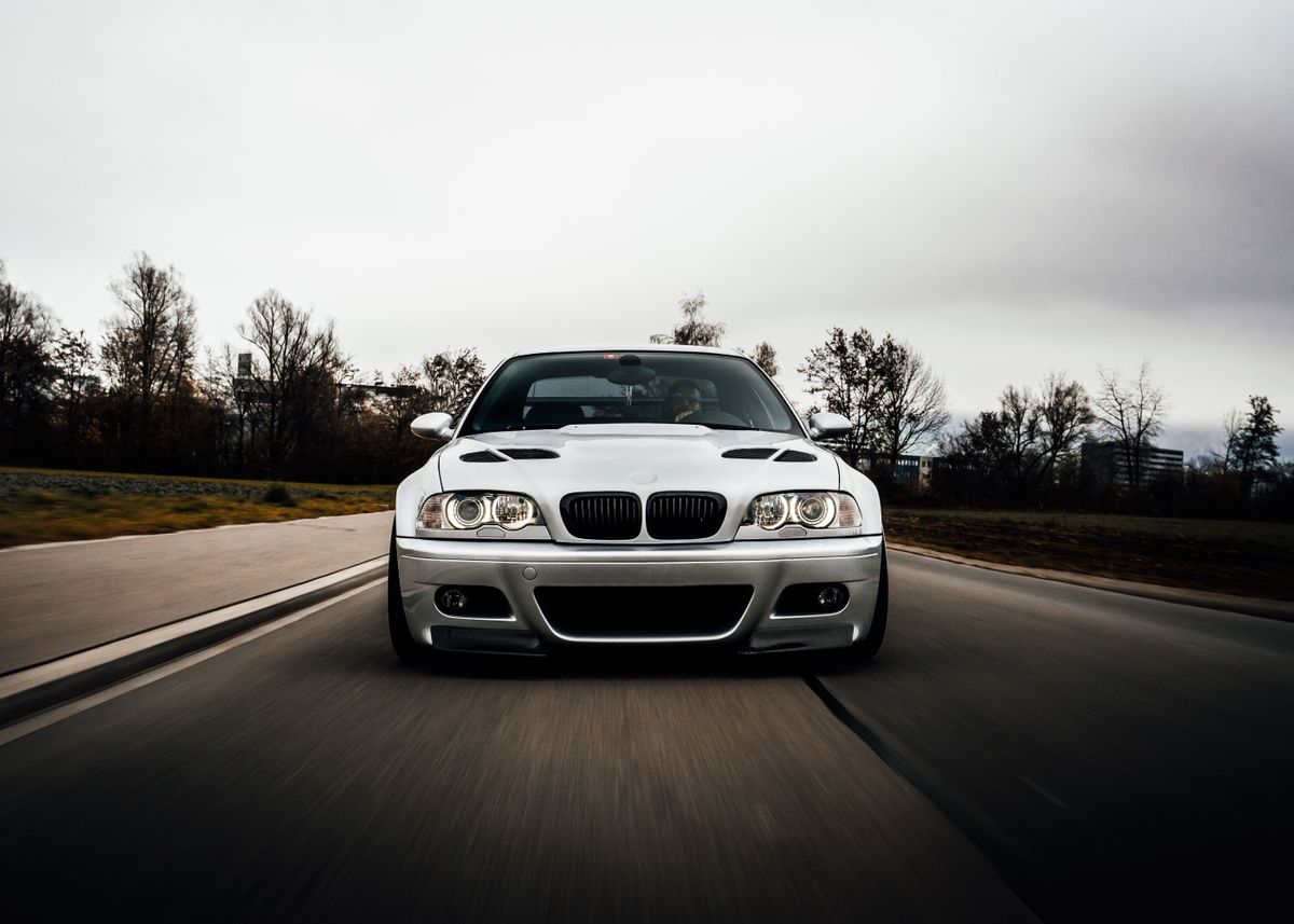 'BMW E46 M3' Poster by Ma Chan | Displate