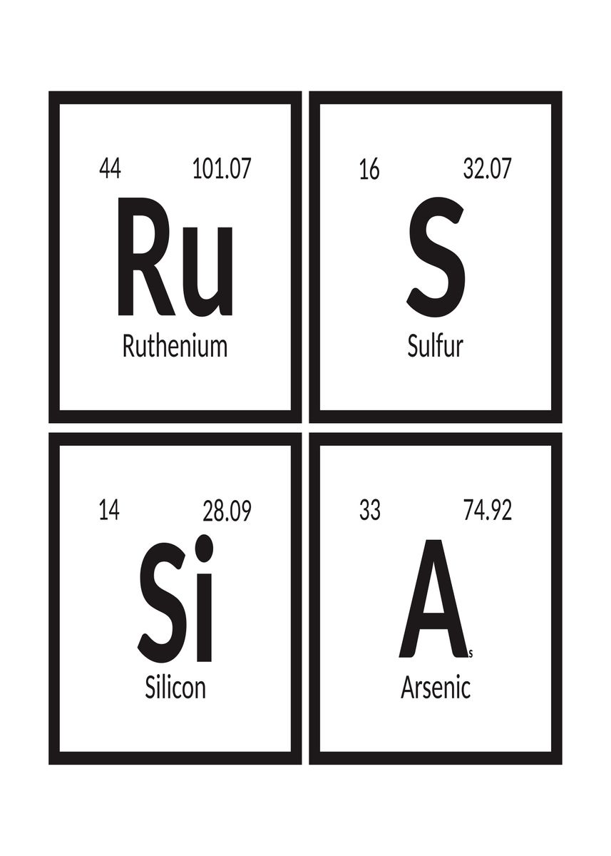 'Russia' Poster, picture, metal print, paint by Maozva | Displate