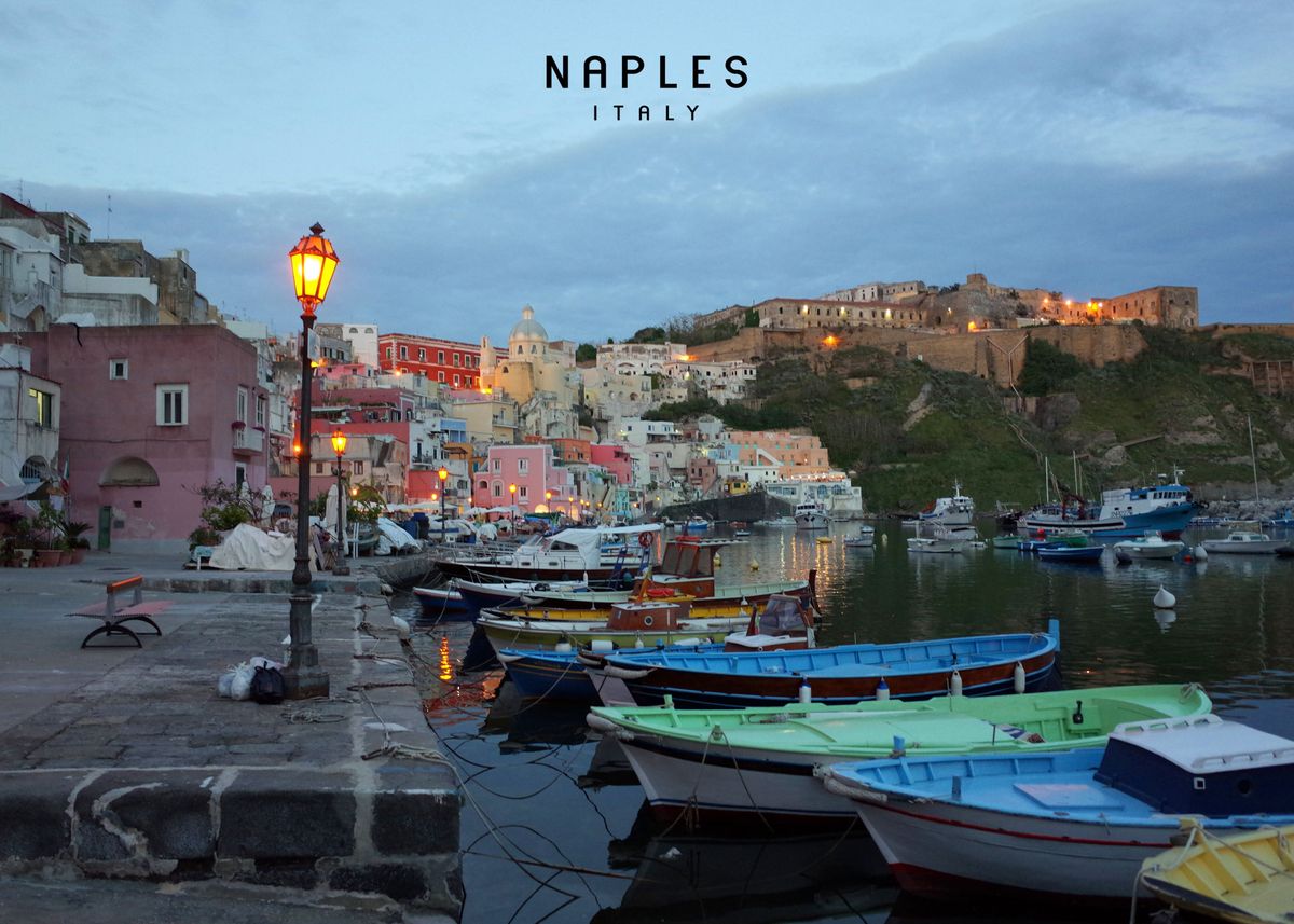 'Naples ' Poster by Famous City | Displate