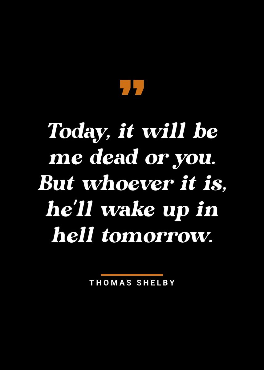 'Thomas Shelby ' Poster, picture, metal print, paint by Sahlan | Displate