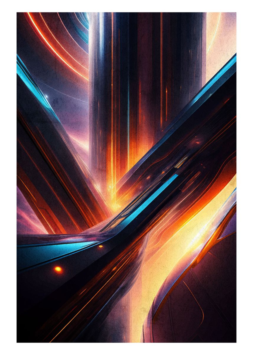 'abstract' Poster, picture, metal print, paint by riyadi elyas rahmadi ...