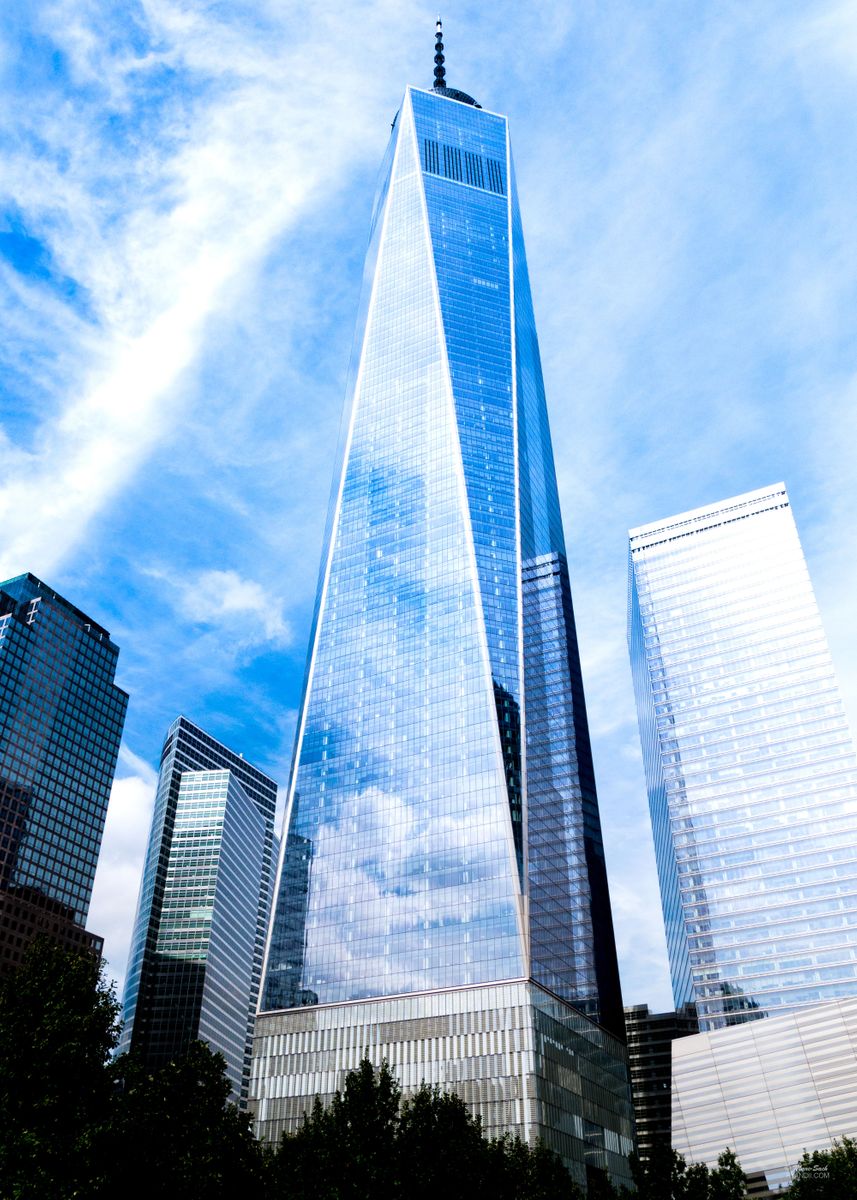 'One World Trade Cente' Poster, picture, metal print, paint by Limited ...